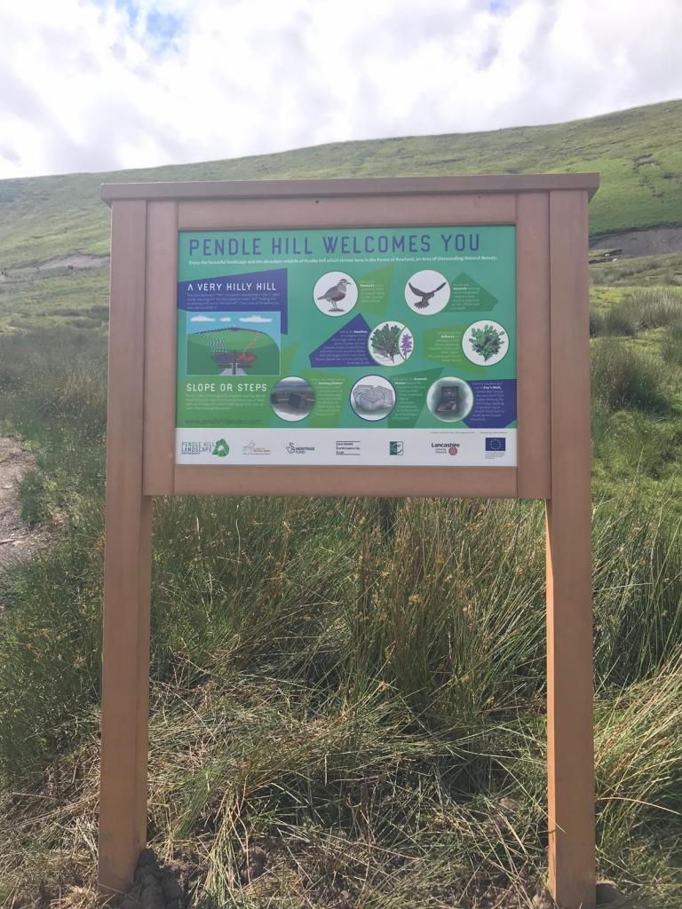 Pendle Hill Improvements Map | Pendle Hill Landscape Partnership